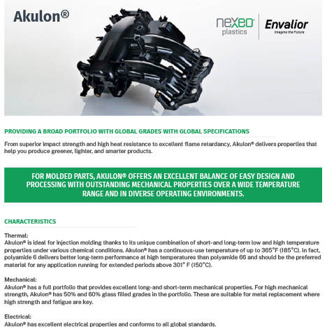 Akulon | Nexeo Plastics